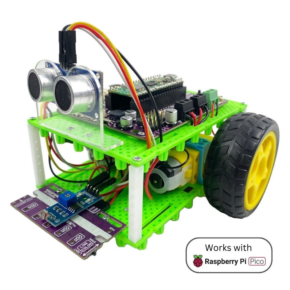Robo Pico Kit with Raspberry Pi Pico W